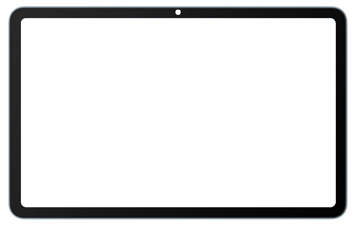 Replacement Front Glass for Blackview Oscal Pad 100 - Blue by Maxbhi.com