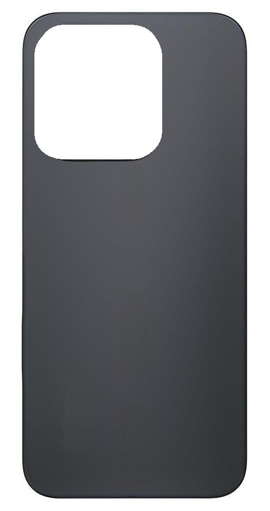 Back Panel Cover for Honor X70i - Black - Maxbhi.com