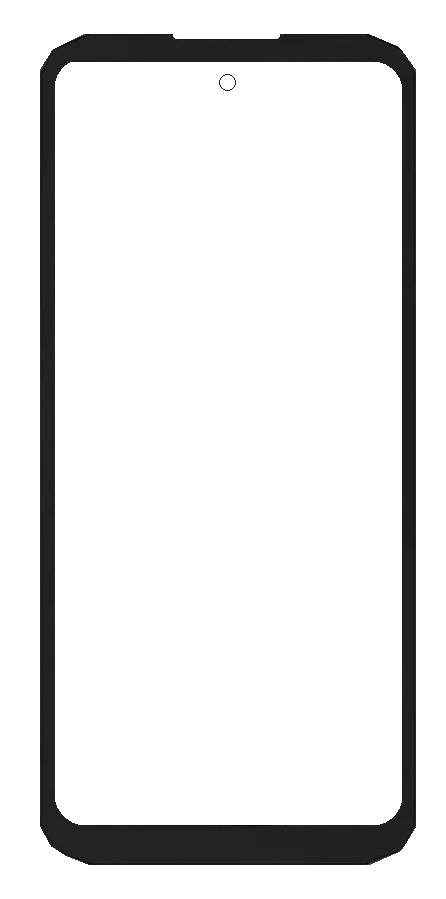 Touch Screen Digitizer for Doogee Blade20 Turbo - White by Maxbhi.com