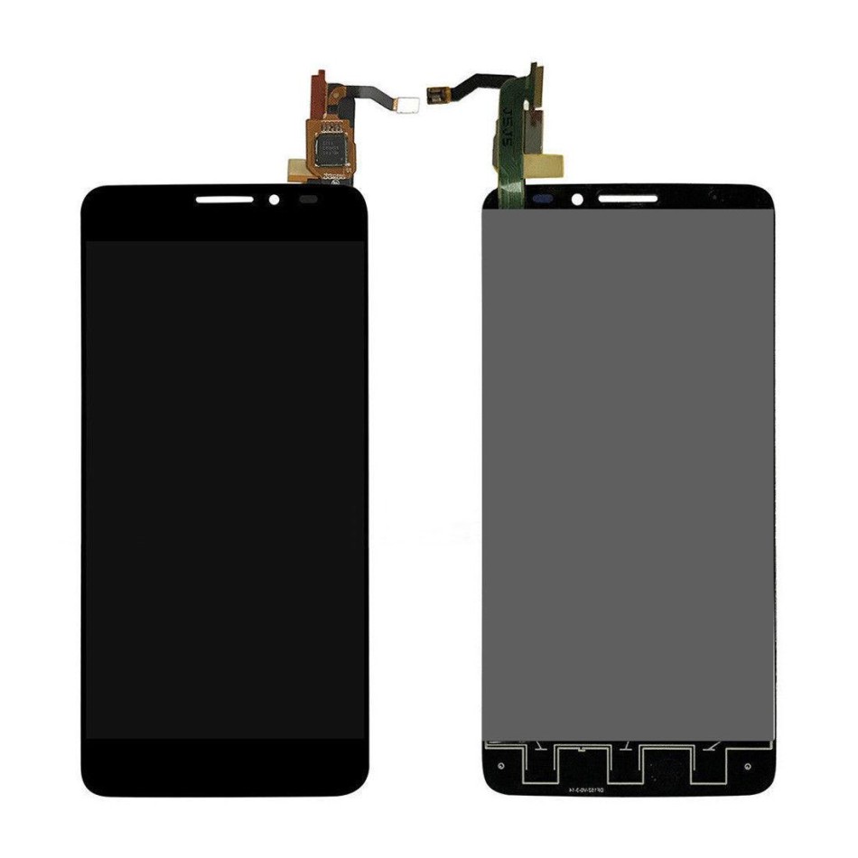 LCD with Touch Screen for Alcatel One Touch Idol X - Yellow by Maxbhi.com