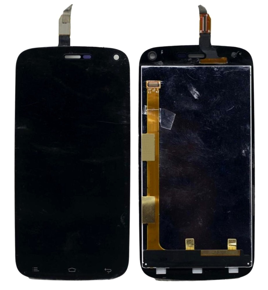 LCD with Touch Screen for Gionee Elife E3 - Black by Maxbhi.com