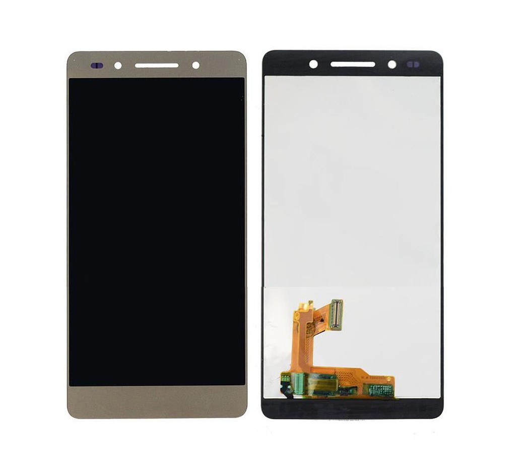 LCD with Touch Screen for Huawei Honor 7 - Gold by Maxbhi.com