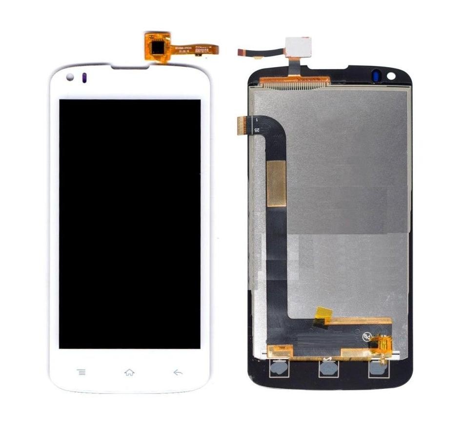 LCD with Touch Screen for Intex Aqua Speed - White by Maxbhi.com