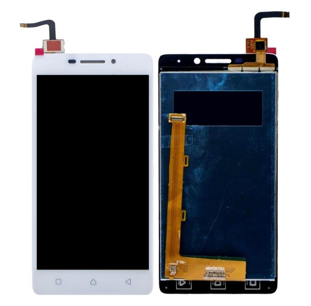 LCD with Touch Screen for Lenovo Vibe P1m - White by Maxbhi.com