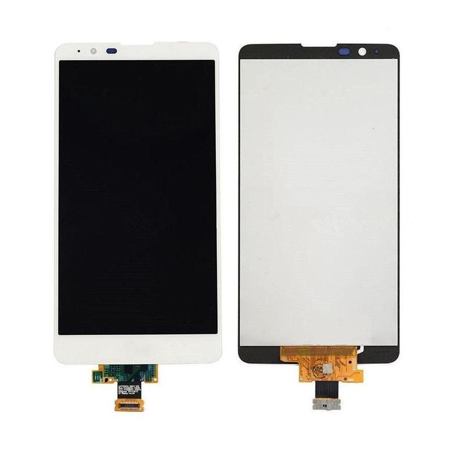 LCD with Touch Screen for LG Stylus 2 - White by Maxbhi.com