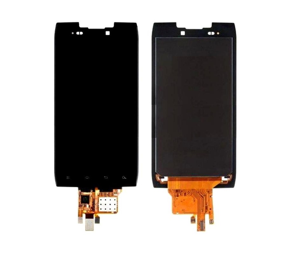 LCD with Touch Screen for Motorola RAZR XT910 - White by Maxbhi.com
