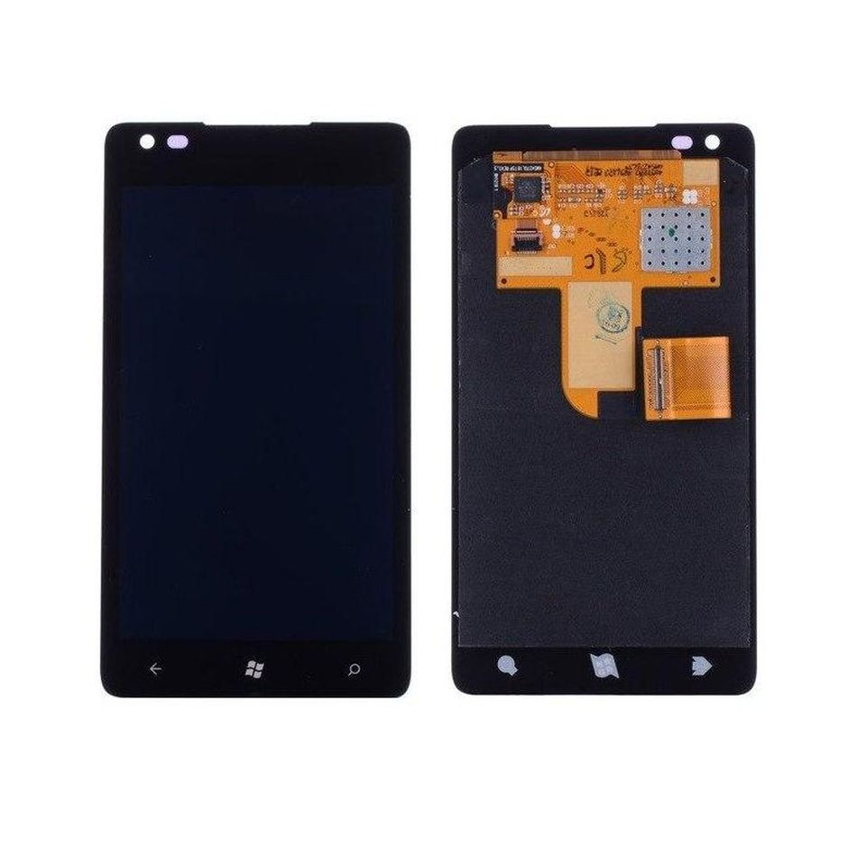LCD with Touch Screen for Nokia Lumia 900 - White by Maxbhi.com