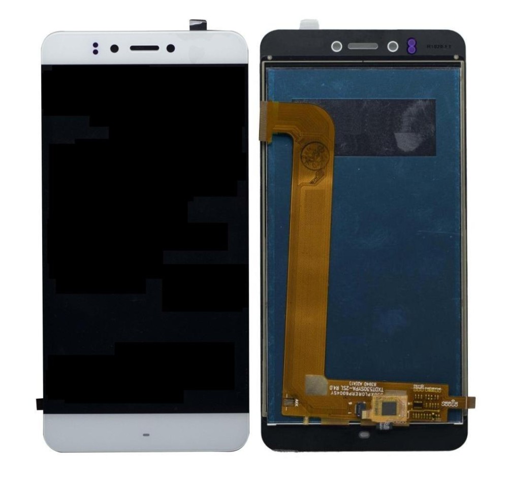 LCD with Touch Screen for Panasonic P55 Novo - Gold by Maxbhi.com