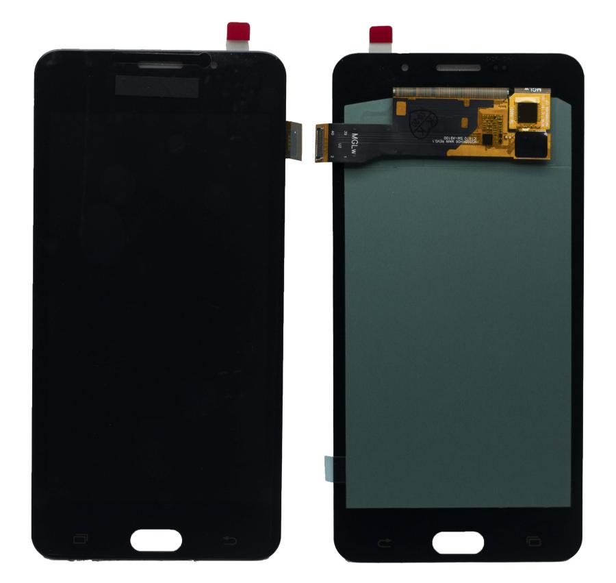 LCD with Touch Screen for Samsung Galaxy A9 - Black by Maxbhi.com