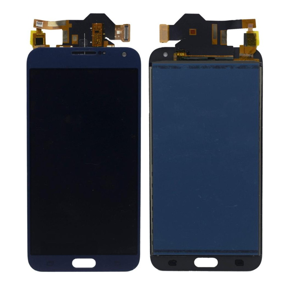 LCD with Touch Screen for Samsung Galaxy E7 - Blue by Maxbhi.com