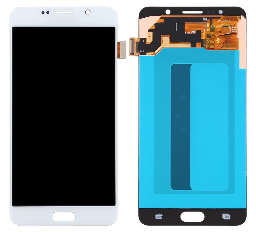 LCD with Touch Screen for Samsung Galaxy Note5 Duos - White by Maxbhi.com