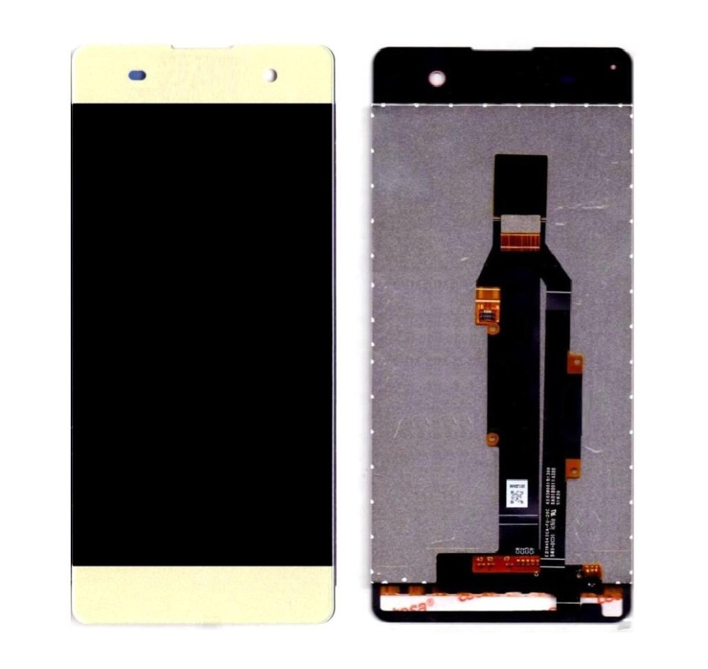 LCD with Touch Screen for Sony Xperia XA Dual - Gold by Maxbhi.com