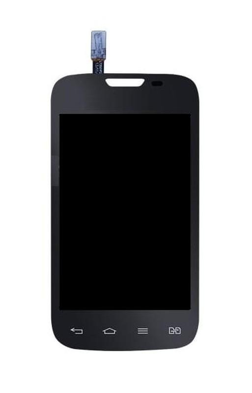 LCD with Touch Screen for LG L40 Dual D170 - Black by Maxbhi.com