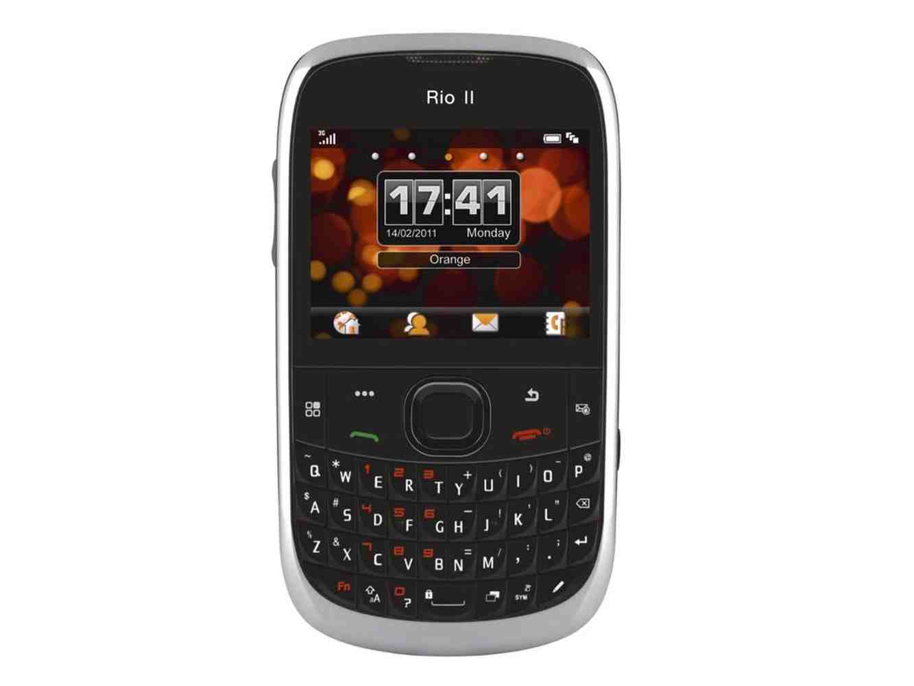 LCD with Touch Screen for Orange Rio II - Black by Maxbhi.com