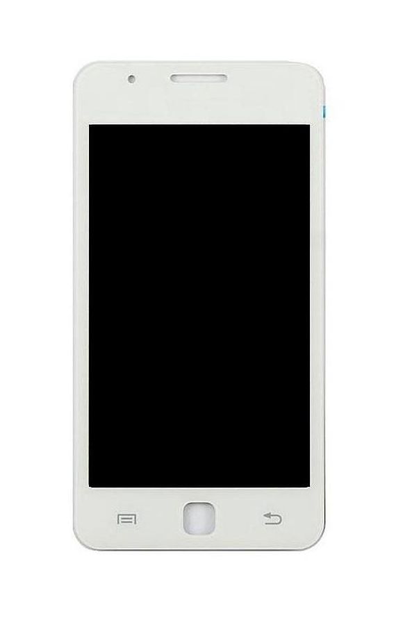 LCD with Touch Screen for Samsung Z1 - White by Maxbhi.com