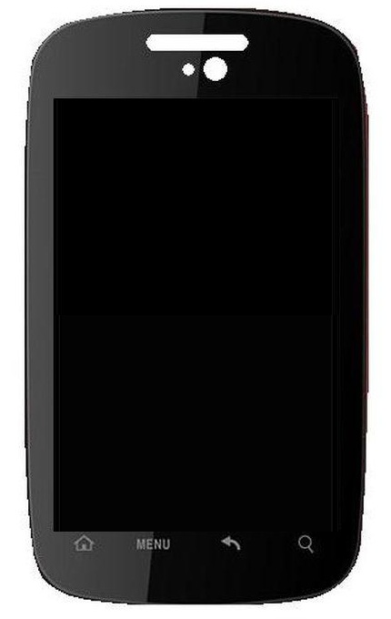 LCD with Touch Screen for Spice Mi-310 - Black by Maxbhi.com