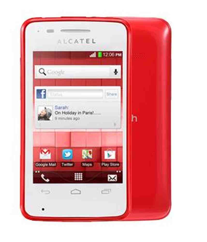 LCD with Touch Screen for Alcatel One Touch Glory 2S - Black by Maxbhi.com