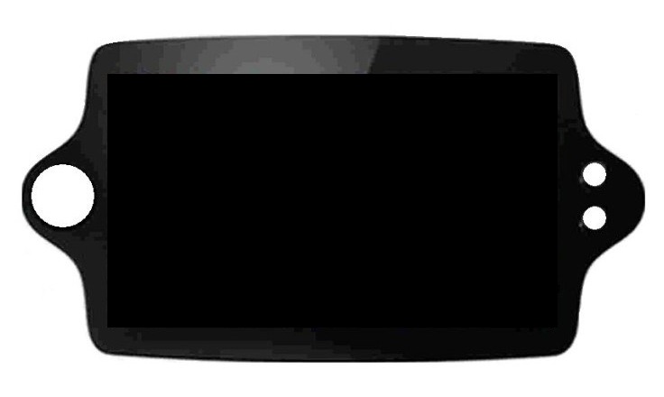 LCD with Touch Screen for Binatone APPSTAR GX - White by Maxbhi.com