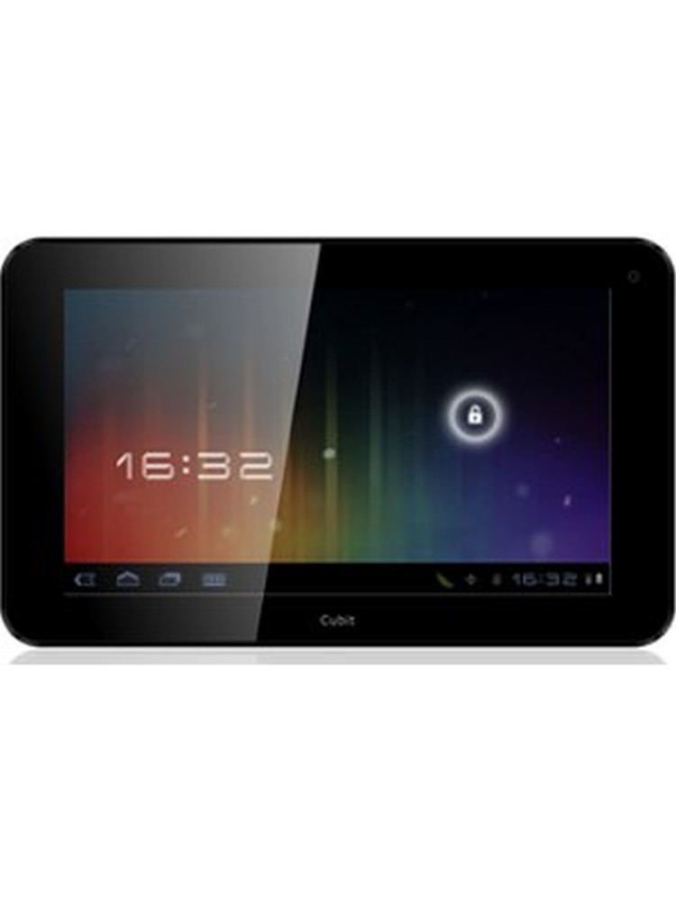 LCD with Touch Screen for Cubit Cu-Tab 08 - White by Maxbhi.com