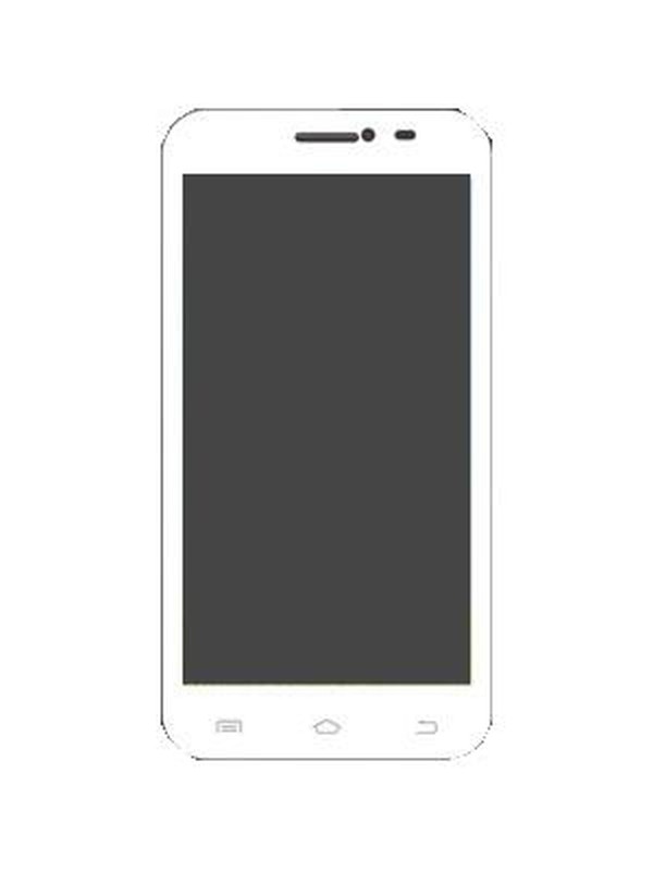 LCD with Touch Screen for HPL Platinum A50 - White by Maxbhi.com