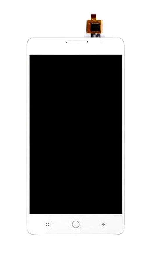 LCD with Touch Screen for Intex Aqua Power - White by Maxbhi.com