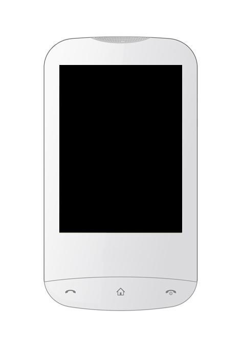 LCD with Touch Screen for Lava C31 - White by Maxbhi.com