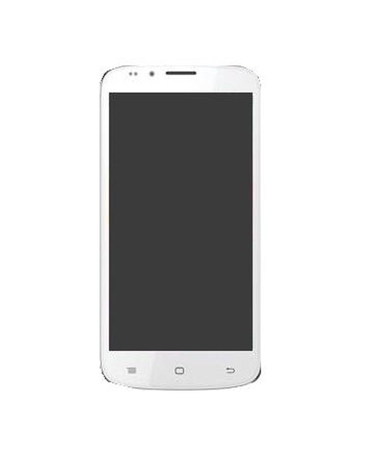 LCD with Touch Screen for Videocon A54 - White by Maxbhi.com