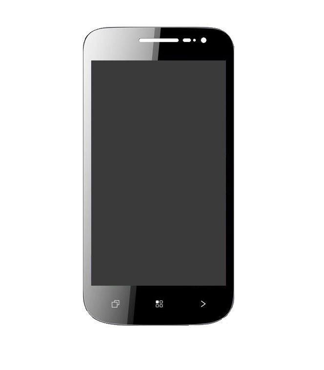LCD with Touch Screen for Zen Ultrafone 504 - Black by Maxbhi.com