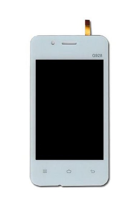LCD with Touch Screen for Yxtel G928 - Orange by Maxbhi.com