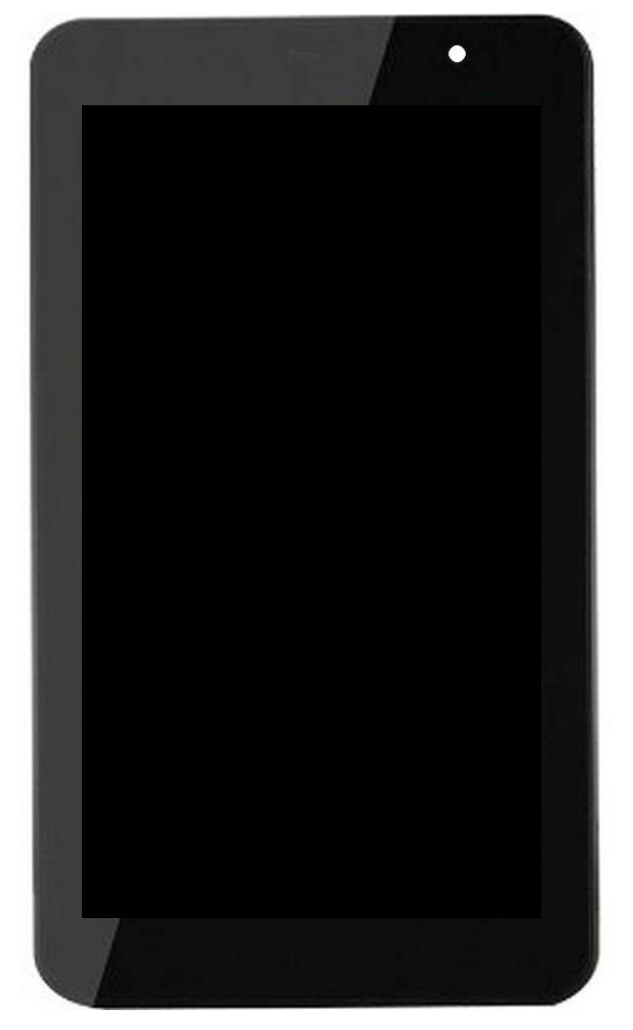 LCD with Touch Screen for Zync Cloud Z605 - Black by Maxbhi.com