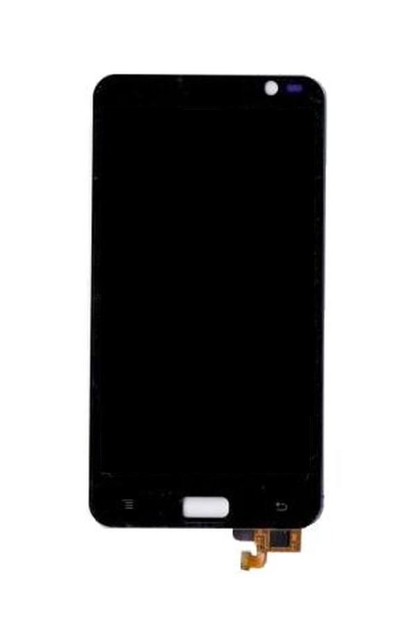 LCD with Touch Screen for Lava Iris Fuel 10 - White by Maxbhi.com