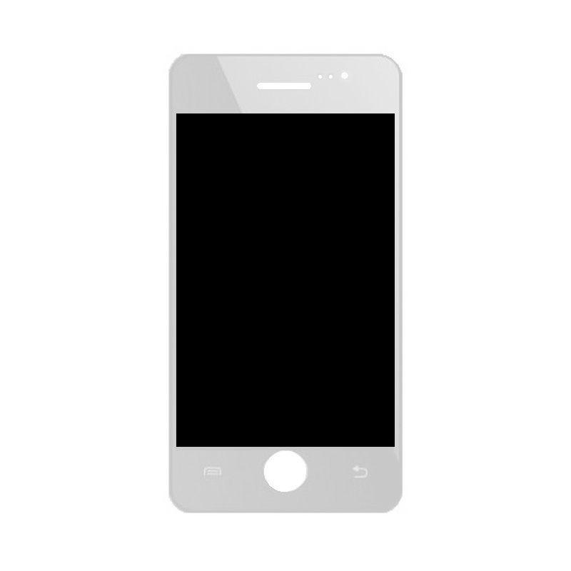 LCD with Touch Screen for Micromini M5 - White by Maxbhi.com