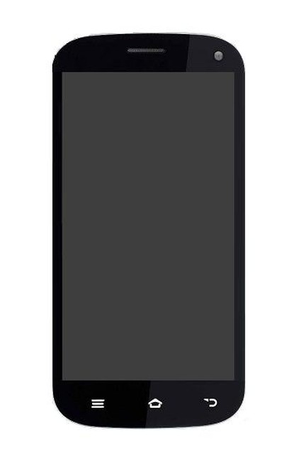 LCD with Touch Screen for Rio Mobile New York - White by Maxbhi.com