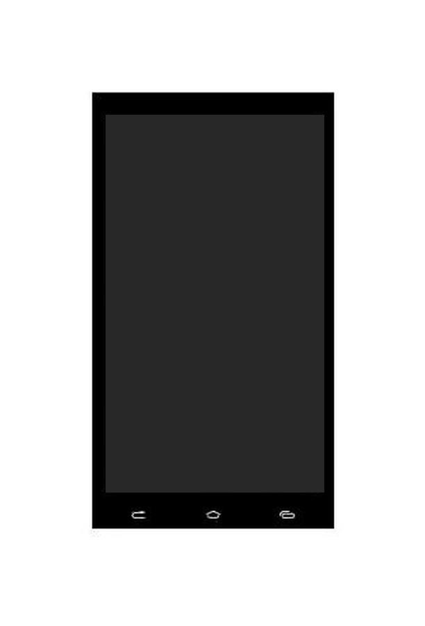 LCD with Touch Screen for Spice M6125 - Black by Maxbhi.com