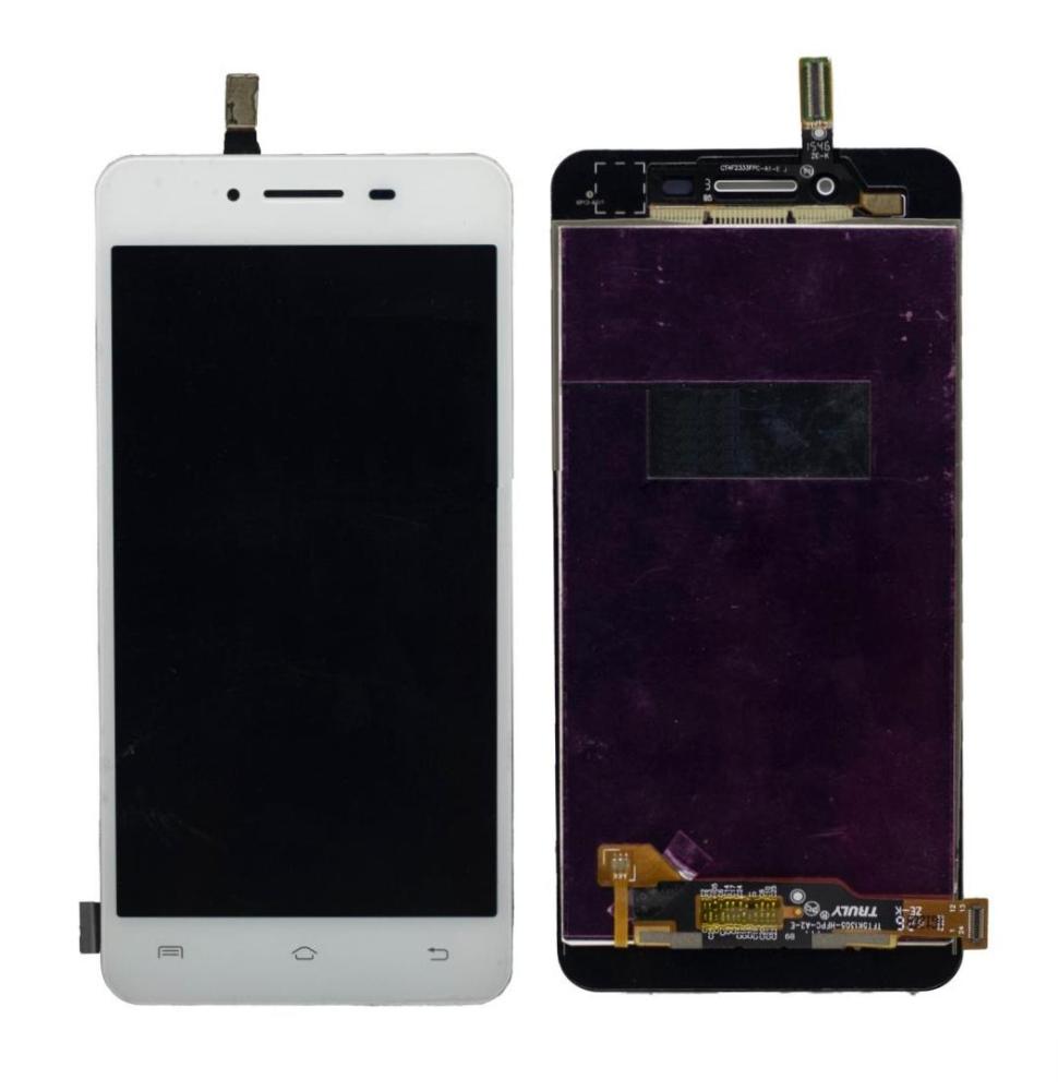 LCD with Touch Screen for Vivo V1 - Gold by Maxbhi.com