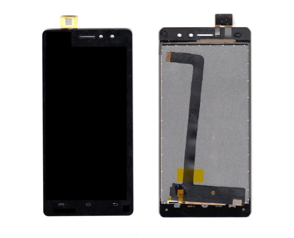 LCD with Touch Screen for Lava X11 4G - Blue by Maxbhi.com