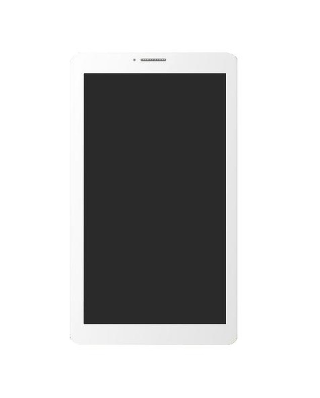 LCD with Touch Screen for Celkon CT722 - White by Maxbhi.com