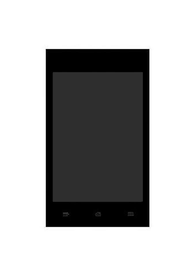 LCD with Touch Screen for Spice Xlife 350 - Red by Maxbhi.com