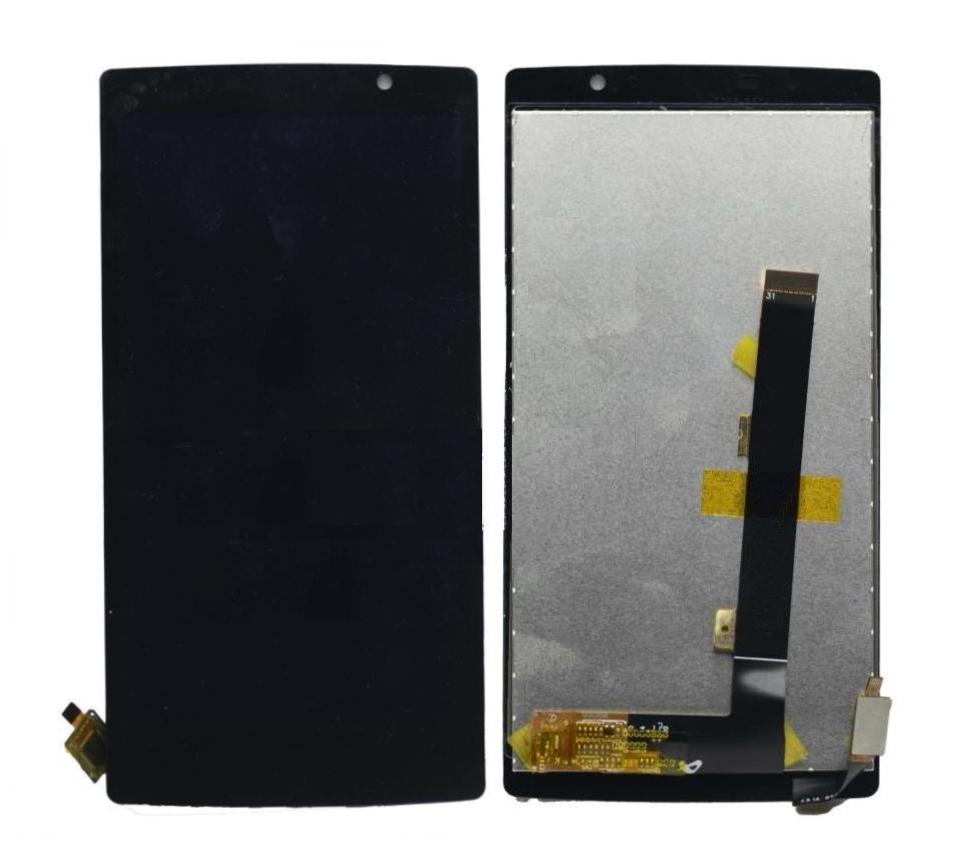 LCD with Touch Screen for Intex Aqua Craze - Black by Maxbhi.com