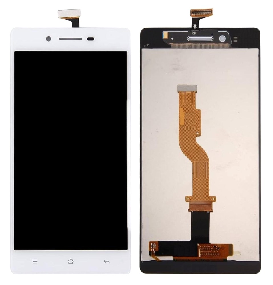 LCD with Touch Screen for Oppo A33 - White by Maxbhi.com