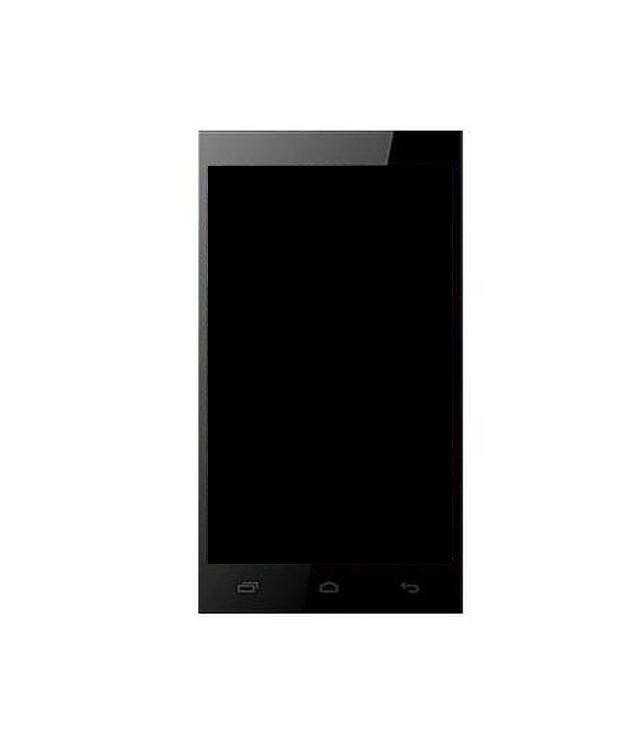 LCD with Touch Screen for Intex Cloud 3G Gem - Silver by Maxbhi.com