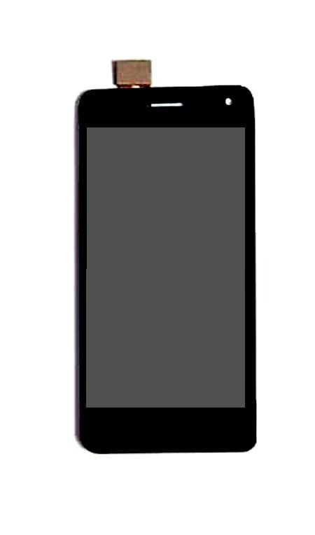 LCD with Touch Screen for Intex Aqua Style Pro - Black by Maxbhi.com