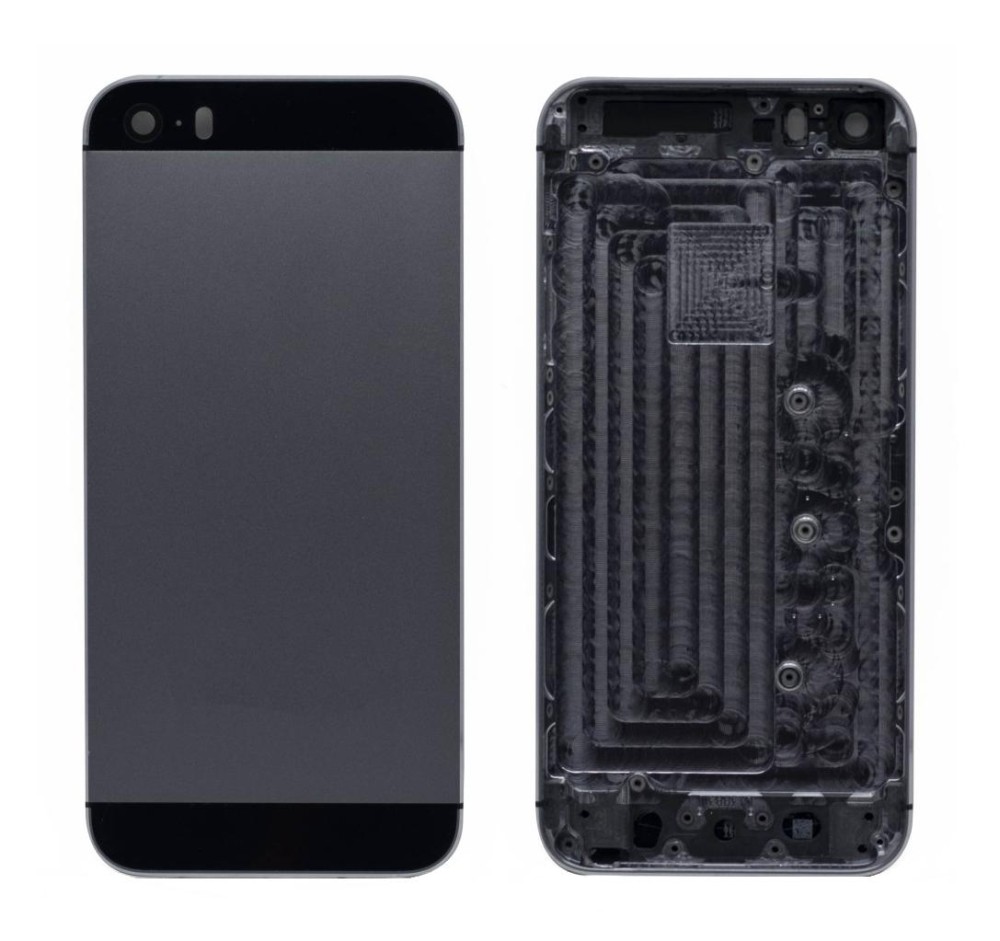Back Panel Cover for Apple iPhone 5s - Grey - Maxbhi.com
