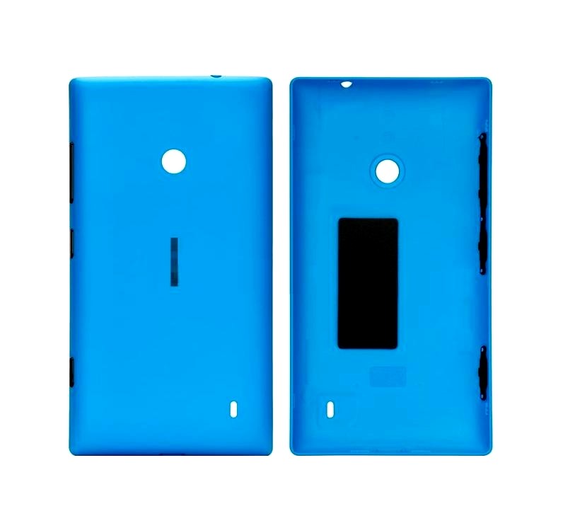 Back Panel Cover for Nokia Lumia 520 - Cyan - Maxbhi.com
