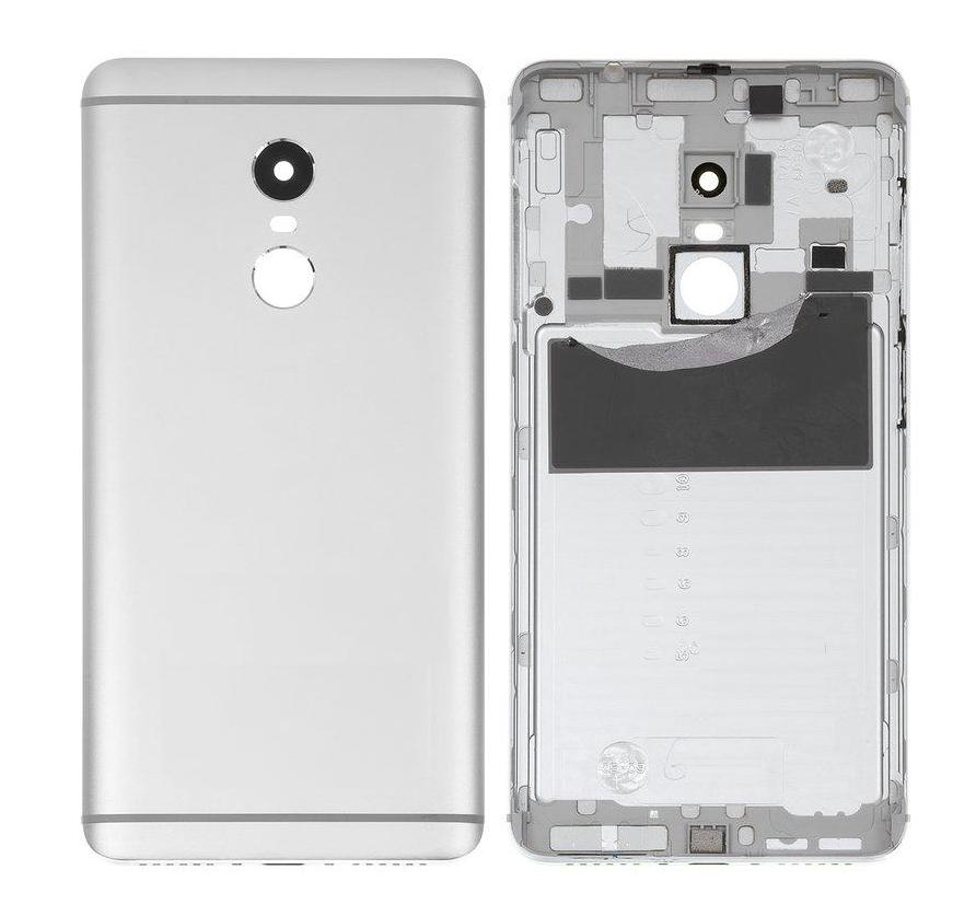 Back Panel Cover for Xiaomi Redmi Note 3 - Silver - Maxbhi.com