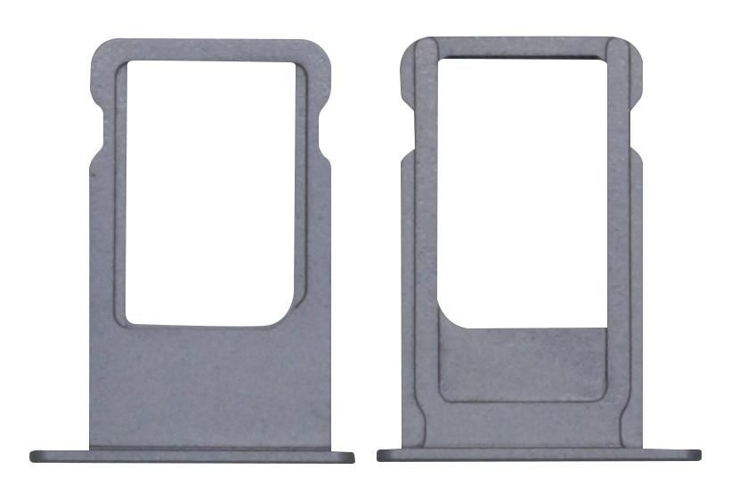 SIM Card Holder Tray for Apple iPhone 6s - Black - Maxbhi.com