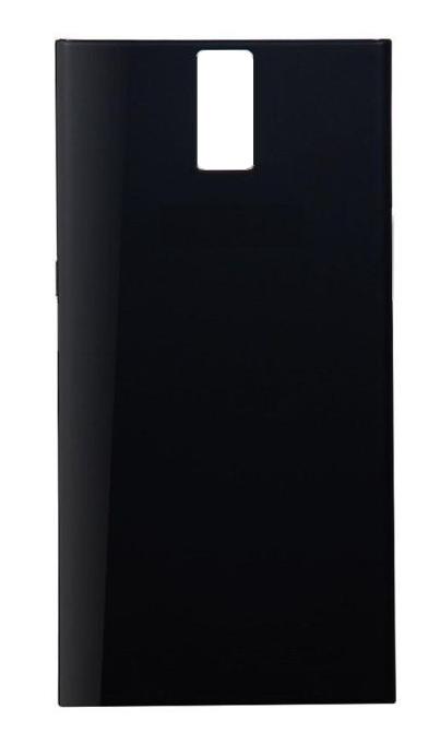 Back Panel Cover for IBerry Auxus Note 5.5 - Black - Maxbhi.com