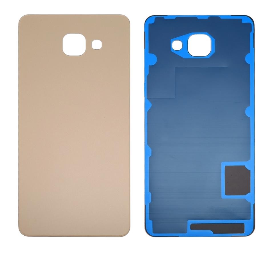 Back Panel Cover for Samsung Galaxy A7 2016 - Gold - Maxbhi.com