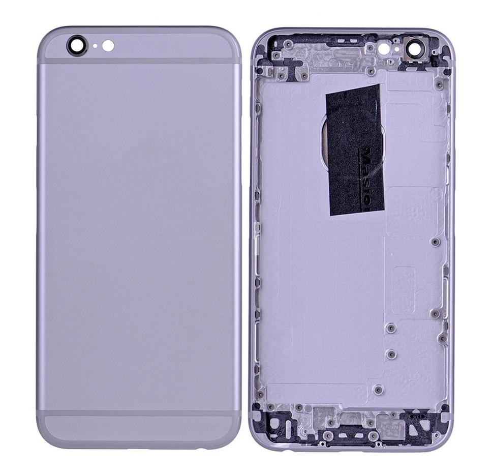 Back Panel Cover for Apple iPhone 6s Plus - Grey - Maxbhi.com
