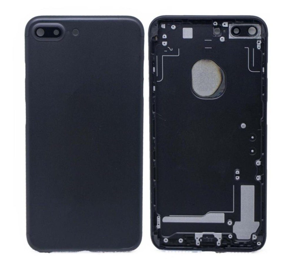 Back Panel Cover for Apple iPhone 7 Plus - Black - Maxbhi.com